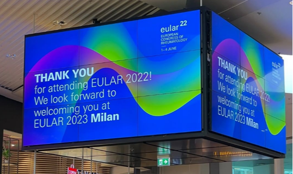 EULAR Congress 2022 - a hybrid congress with over 18,000 participants